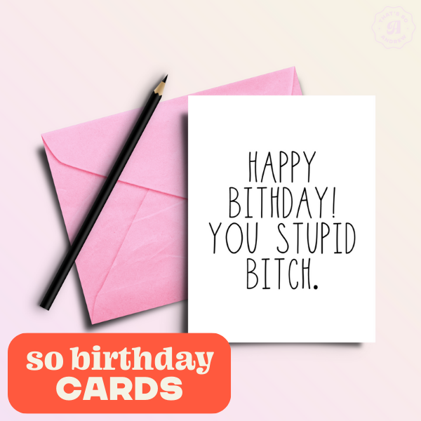 So Birthday Cards – That's So Andrew
